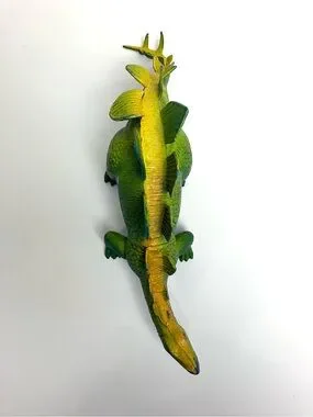 Vintage | Toys | Vintage Dinosaur 986 Plastic Stegosaurus Toy 15 Blue ...